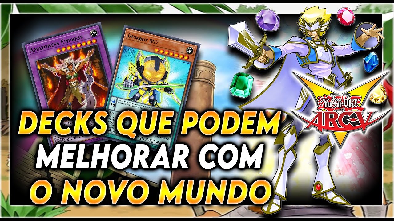 Mundo ARC V: Decks antigos vão melhorar! Yu-Gi-Oh! Duel Links - YouTube