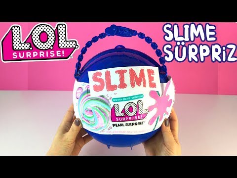 Dev LOL Slime Açılımı | LOL Slime Big Surprise! Custom LOL Big Surprise DIY Ece TV