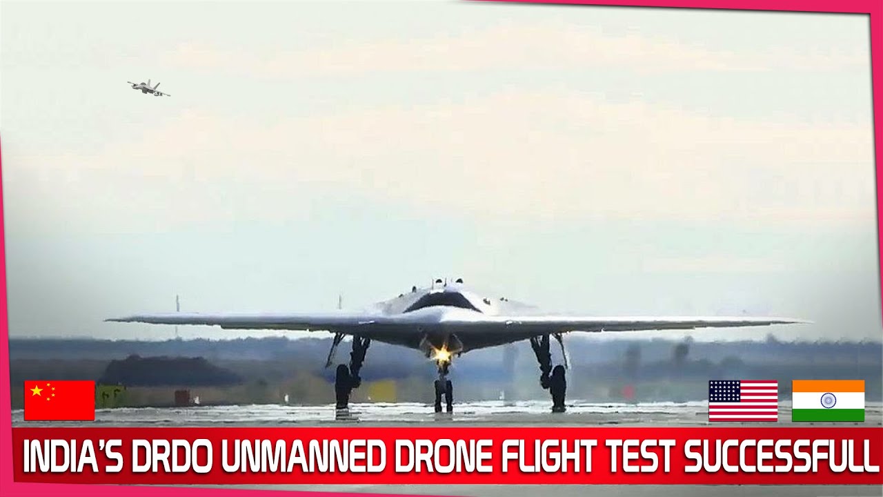 India successfully test-launched Stealth UAV military Drone as it is ...