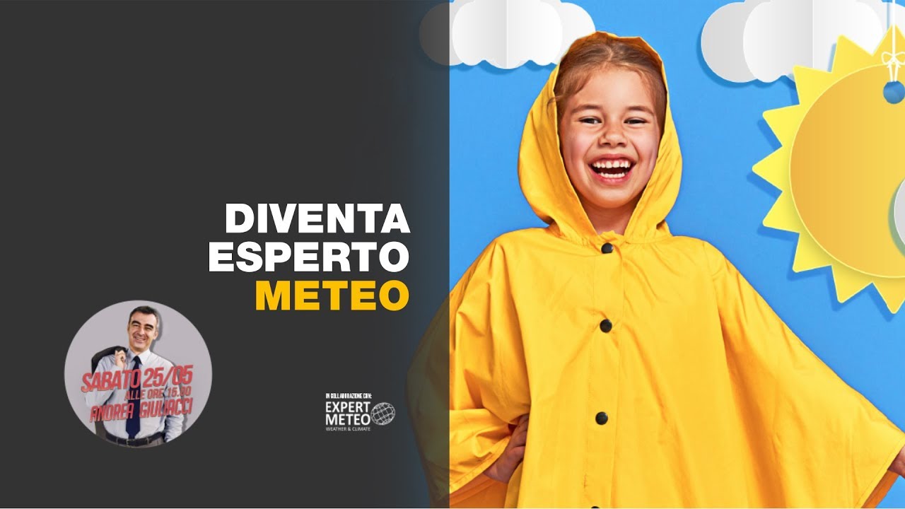 Megalò I Meteorologo per un giorno con Andrea Giuliacci I 28 maggio ...