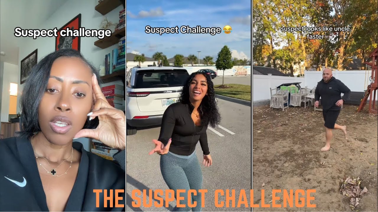 The Suspect Challenge On TikTok - YouTube