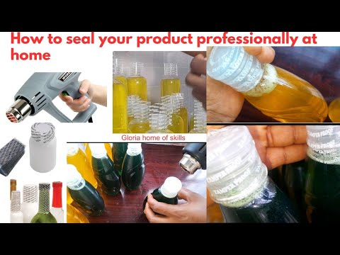 How To Seal Your Product At Home In Few Minutes. - YouTube