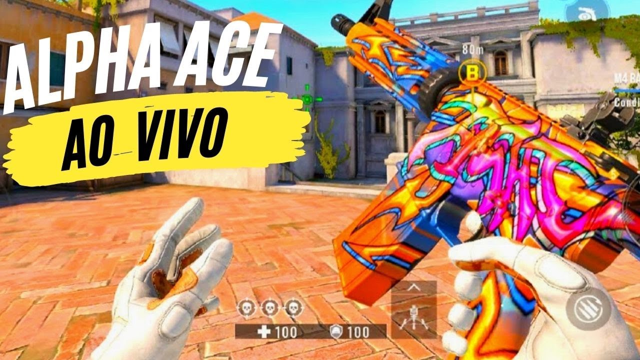ALPHA ACE 60 FPS LIVE ON NOVA ATUALIZAÇÃO📲 CS GO MOBILE🔥 - YouTube