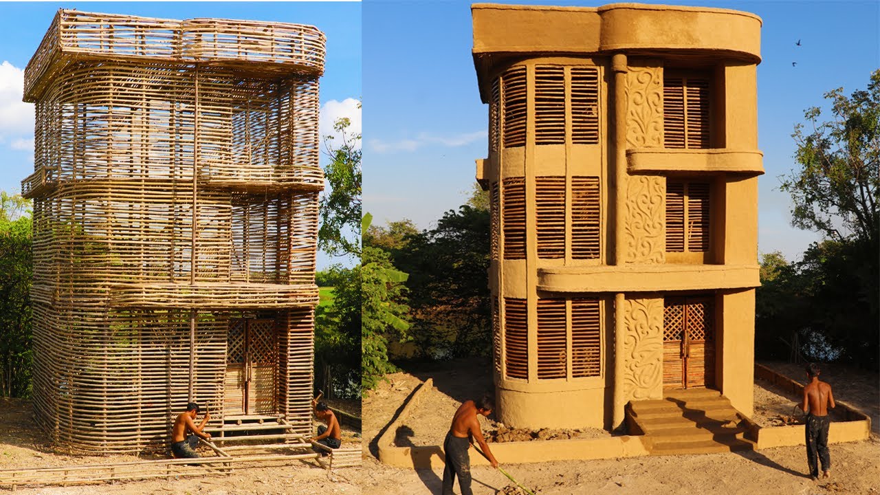 Building a Creative Three Story House [Full Video] - YouTube