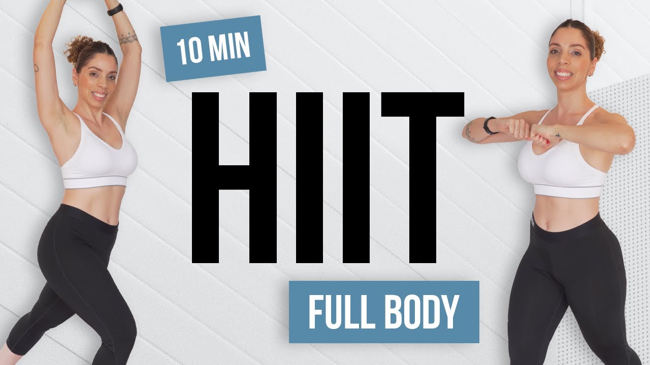 10 MIN HIGH INTENSITY FULL BODY Workout (No Equipment, No Repeat, No ...