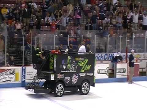Liquid box "Zamboni" Fan Zam - YouTube