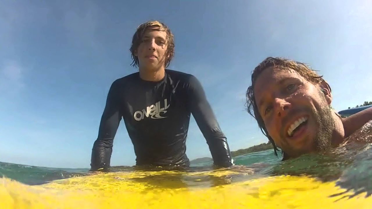 Parker Baugh surfing - YouTube