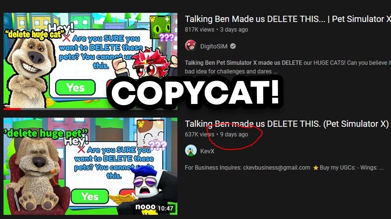 BIGGEST Roblox COPYCAT (DIGITO EXPOSED!) - YouTube