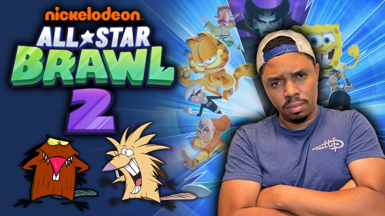 Angry Beavers Boxing Nickelodeon All Star Brawl 2 - YouTube