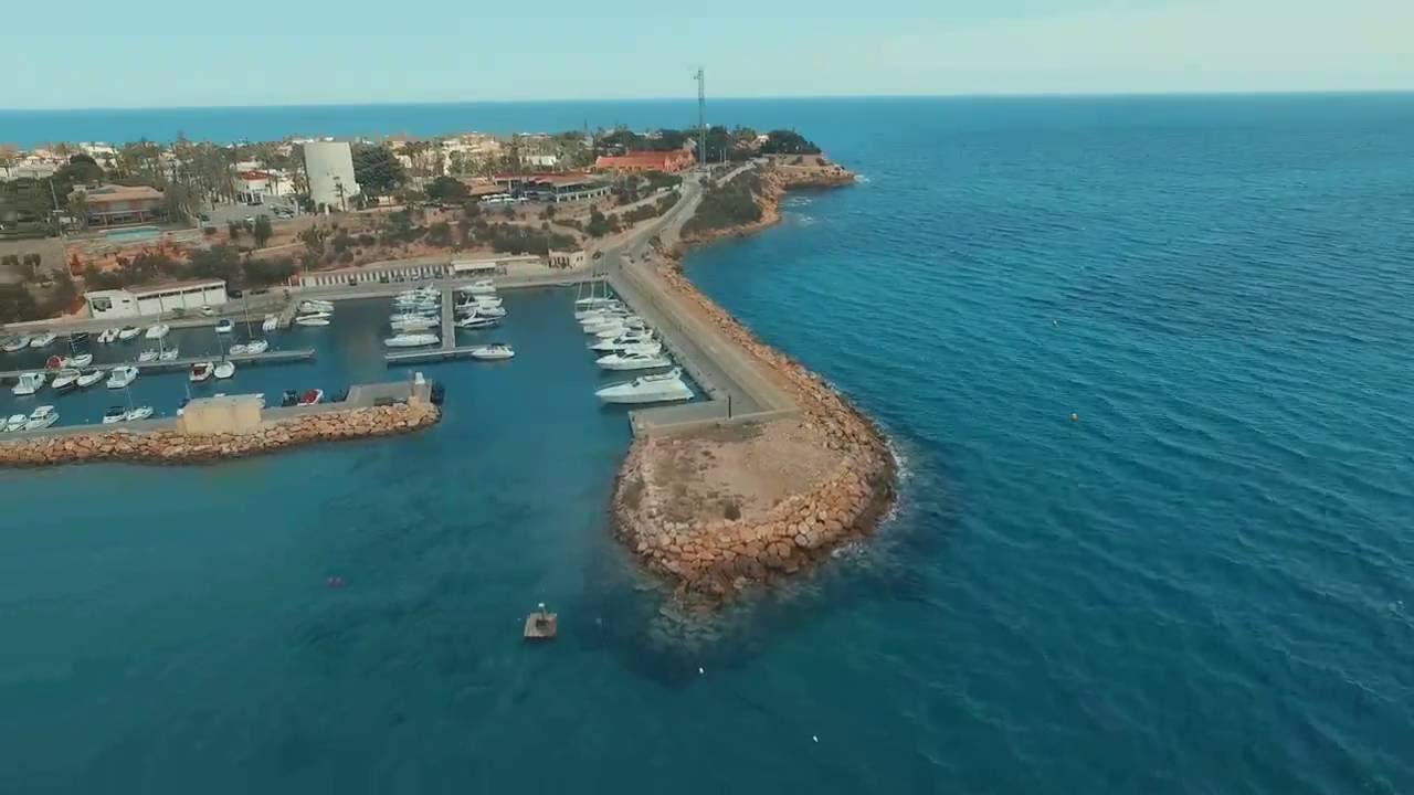 Beach Cabo Roig Spain. AERIAL LIVE STREAM - YouTube