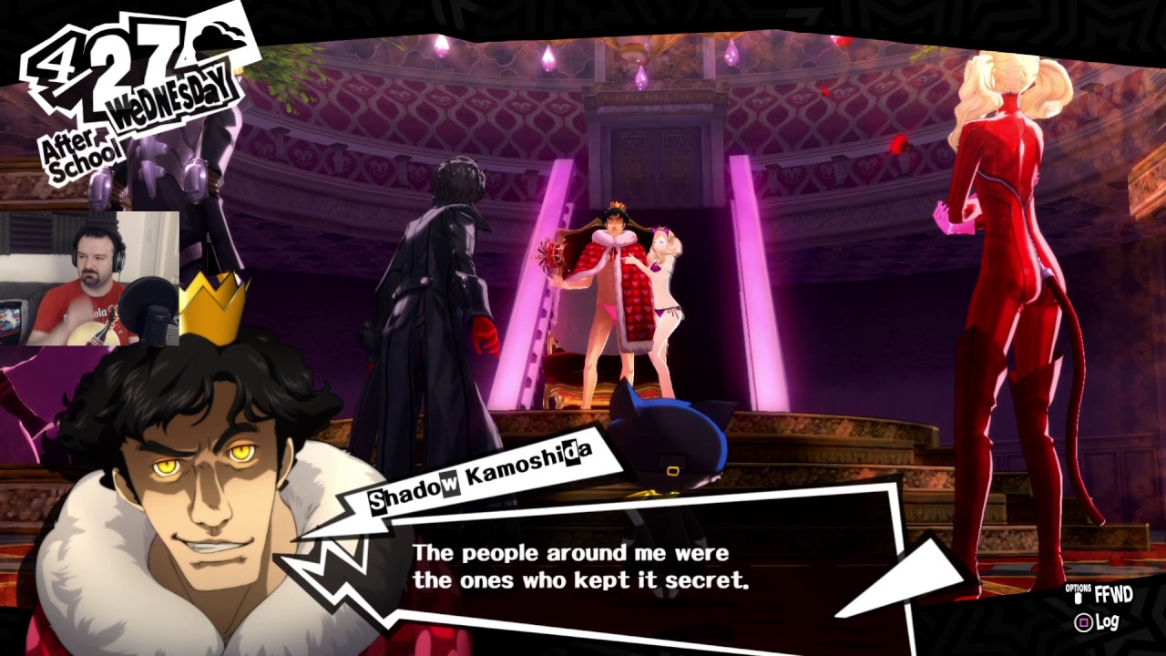 Persona 5 playthrough pt51 - BEHOLD! Kamoshida's True Form! - YouTube