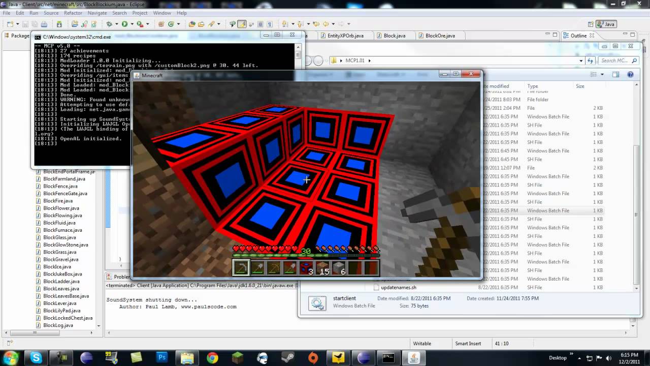 Minecraft Modding Made Easy: Blocks Dropping Custom Items + XP Orbs ...