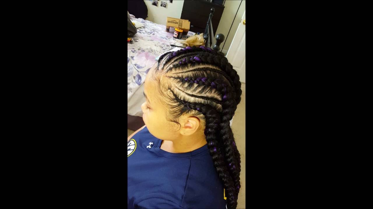 Atlanta Feed In Cornrows - YouTube