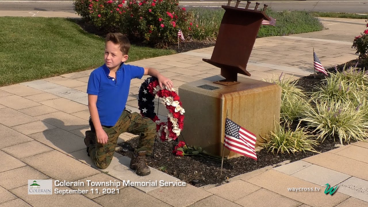 Colerain Township Memorial Service held on September 11, 2021 - YouTube