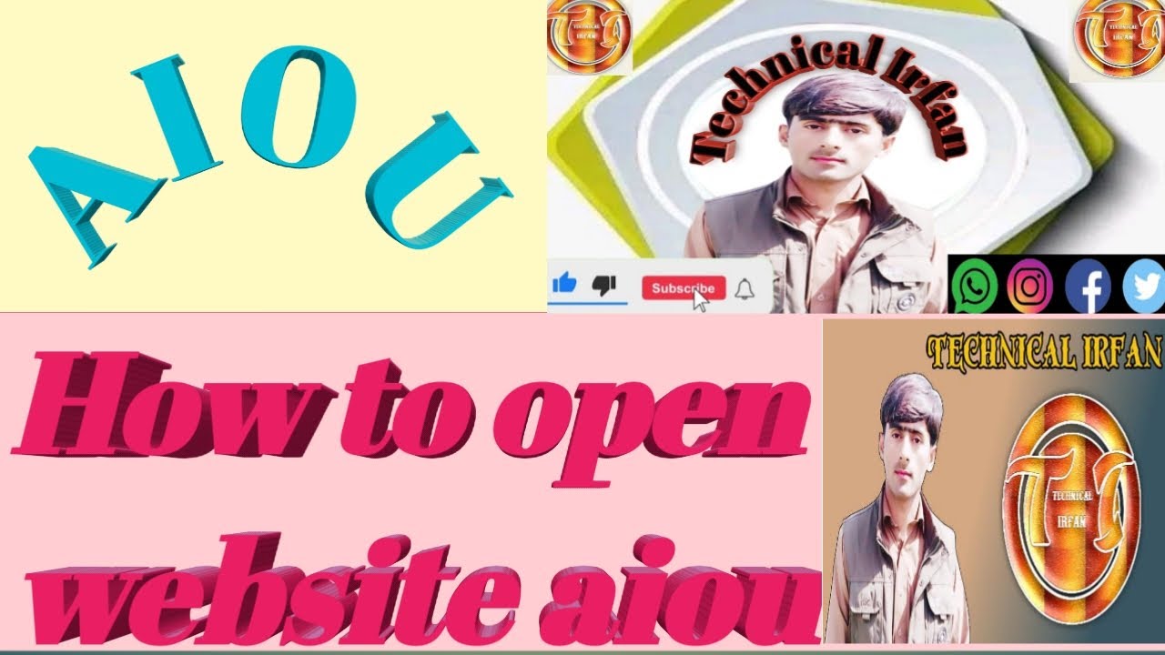 How to open Aiou website Dec182022 - YouTube