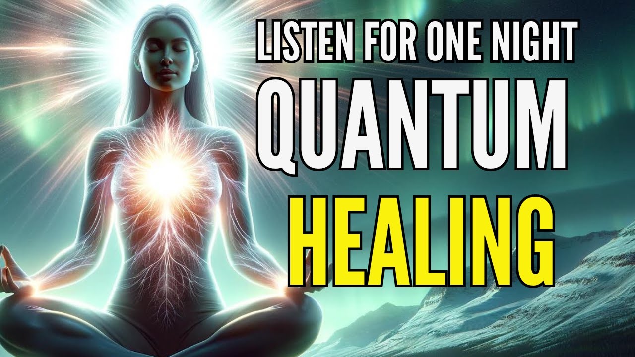 QUANTUM HEALING IN 1 NIGHT | Hypnosis REPROGRAM YOUR MIND WHILE YOU ...