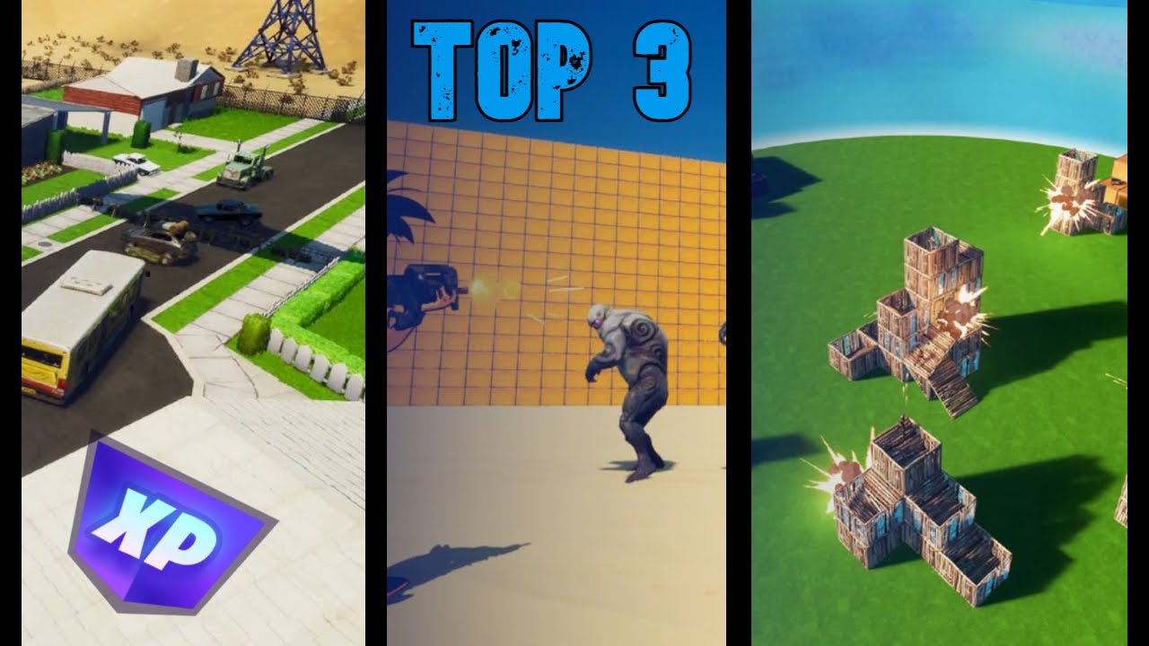 Top 3 Best Creative maps to get XP!!!! - YouTube