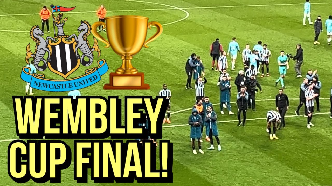 *HEADING TO WEMBLEY* INCREDIBLE ATMOSPHERE!! Newcastle United 2-1 ...