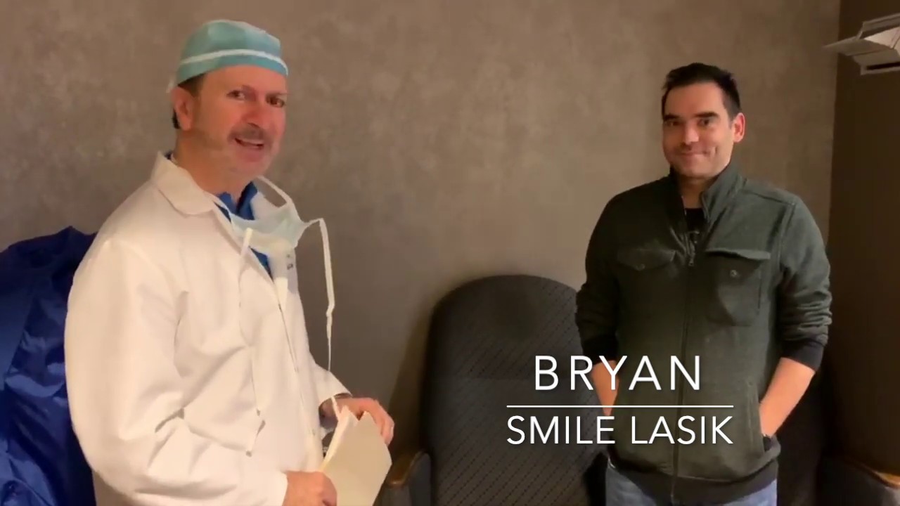 Bryan - SMILE LASIK Patient Testimonial | LASIK in NYC - YouTube
