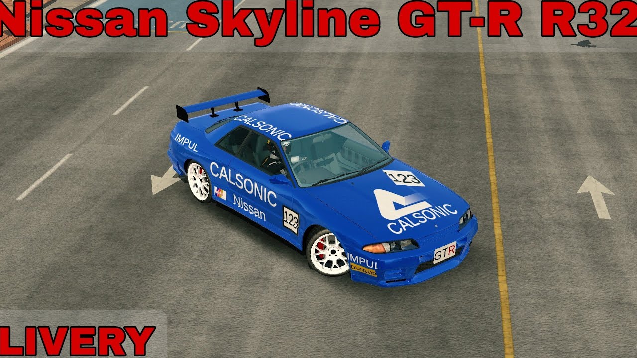 GTR R32 livery ! - YouTube