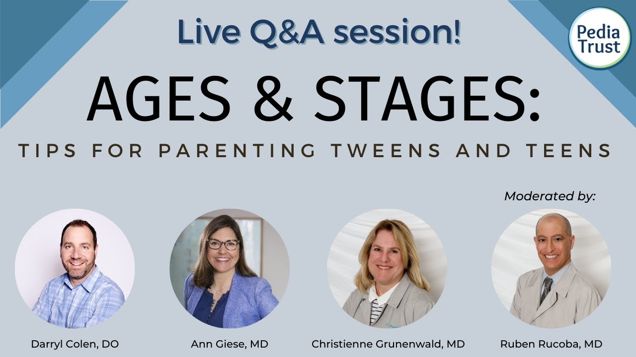 Ages & Stages: Tips for Parenting Tweens and Teens Webinar - YouTube