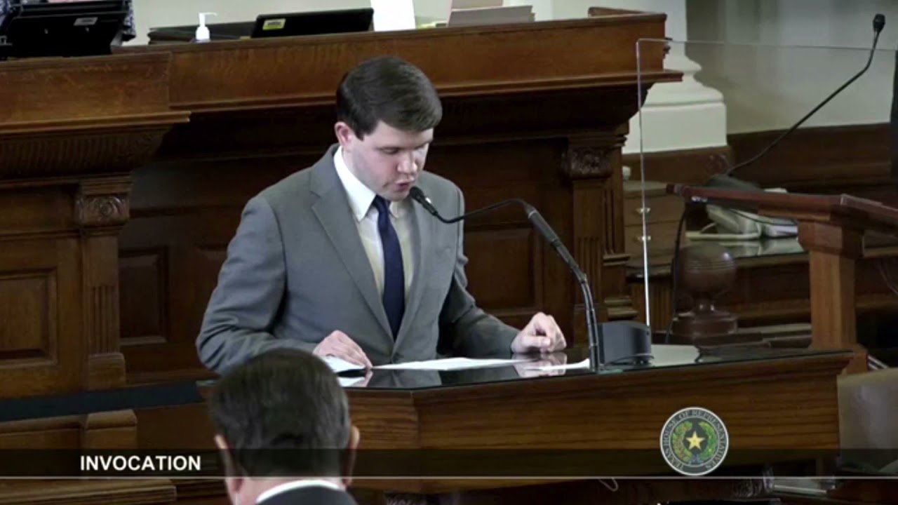 House Invocation - Rep. James Talarico - March 24, 2021 - YouTube