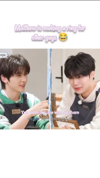 gunwook is jealous🤭#mattparkz#mattwook#seokmatthew#parkgunwook#zb1# ...