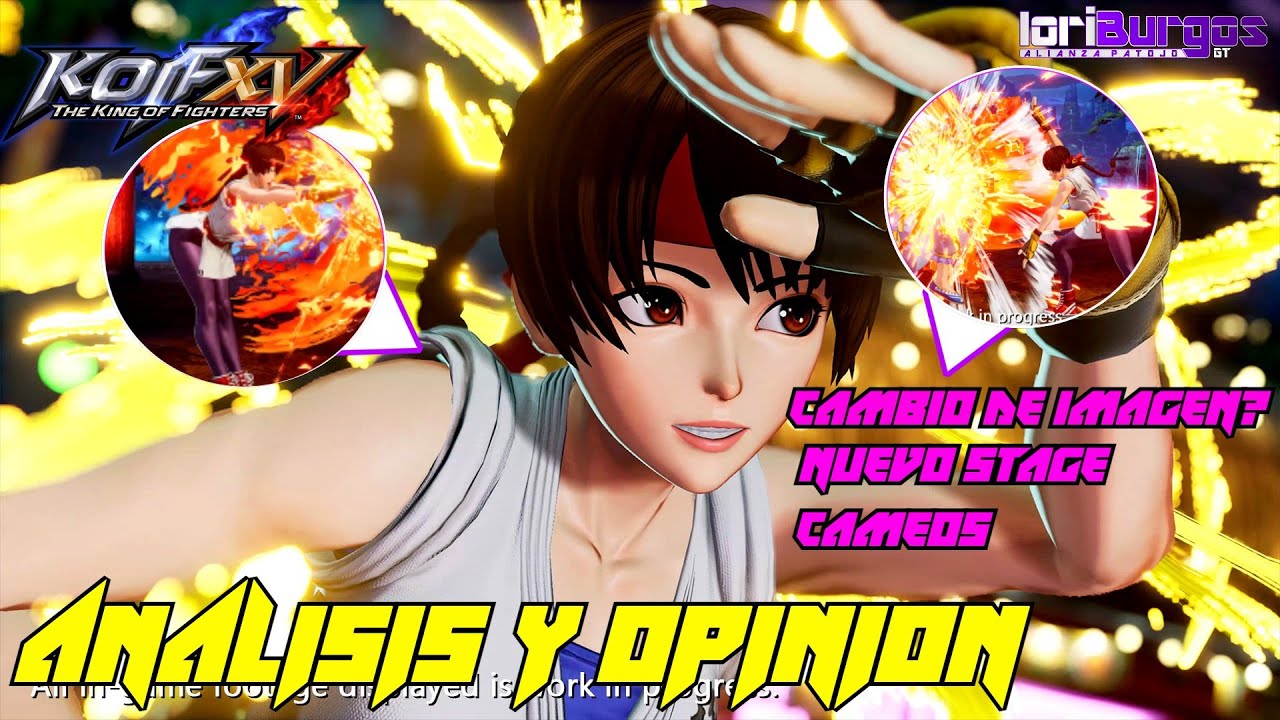 LA HERMOSA YURI SAKAZAKI LLEGA A KOF XV - YouTube