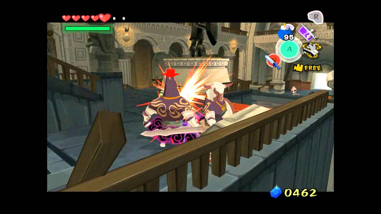 The legend of Zelda: The wind waker part-18 Combat - YouTube