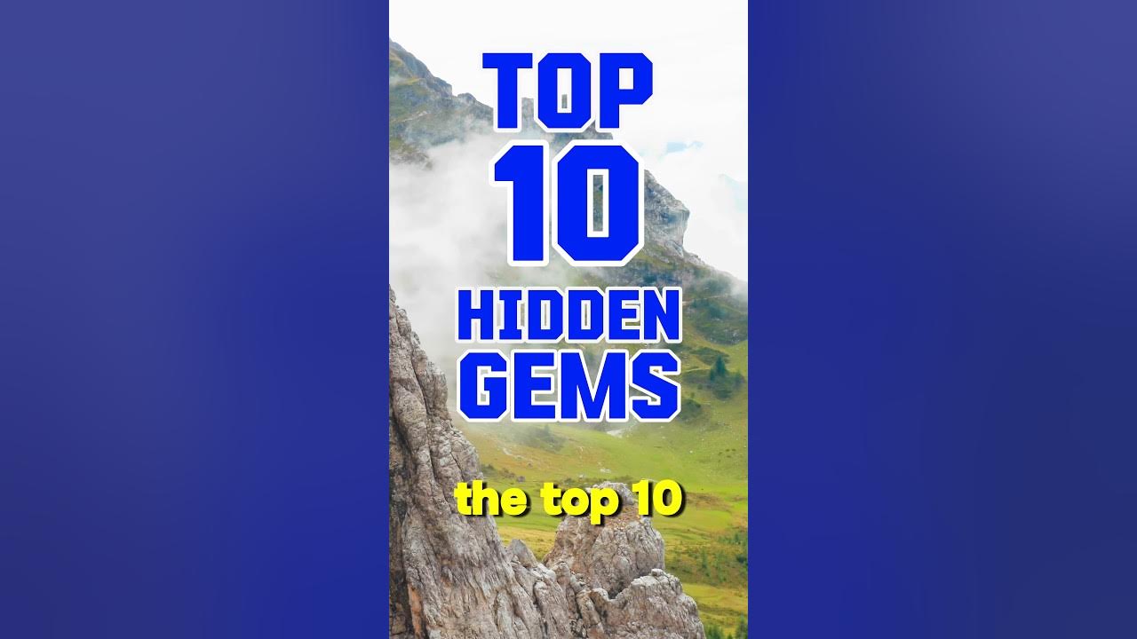 ️Top 10 Hidden Gems around the world 🌎. #shorts #topten #viral #top10 #trending #ytshorts # ...