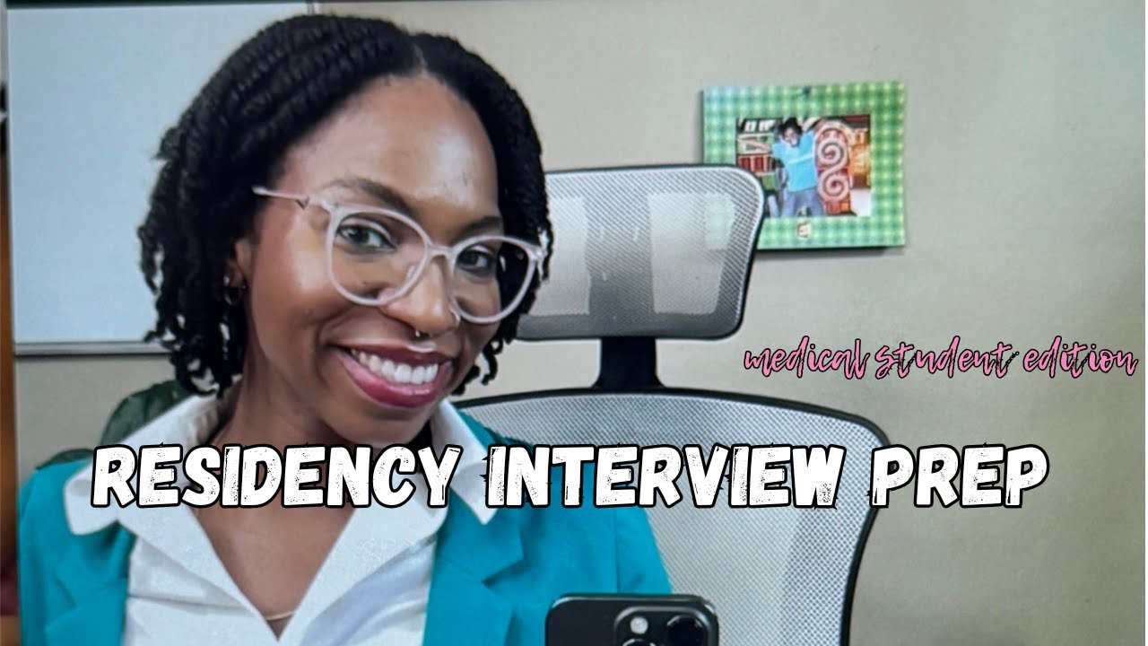 Residency Interview Prep! | 4th Year Medical Student - YouTube