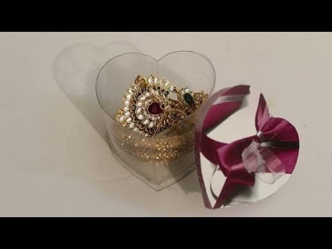 Diy plastic bottle gift box# best out of waste#heart box