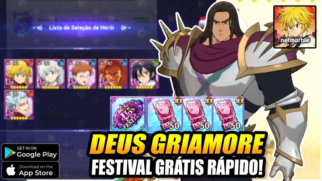GARANTA O DEUS GRIAMORE, SEU FESTIVAL GRÁTIS E ESCOLHA CERTO! | 7Ds ...