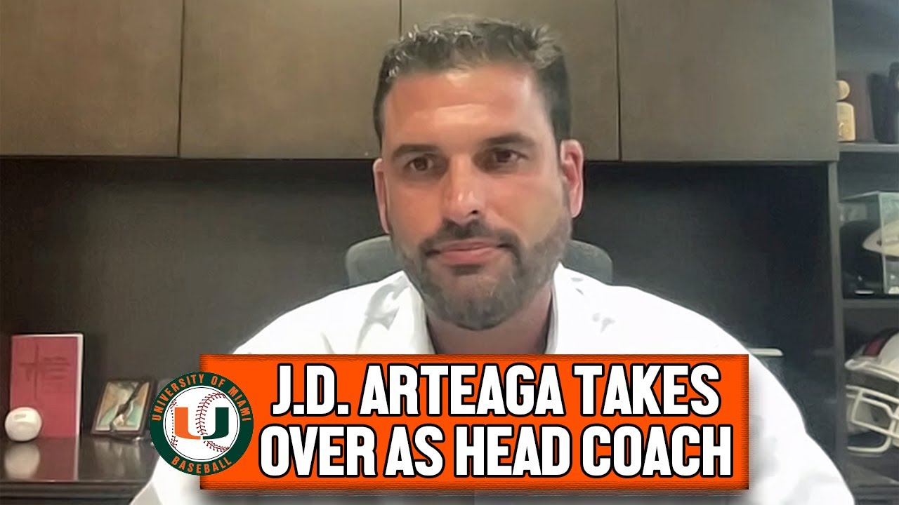 J.D. Arteaga Introductory Press Conference as New Head Baseball Coach ...