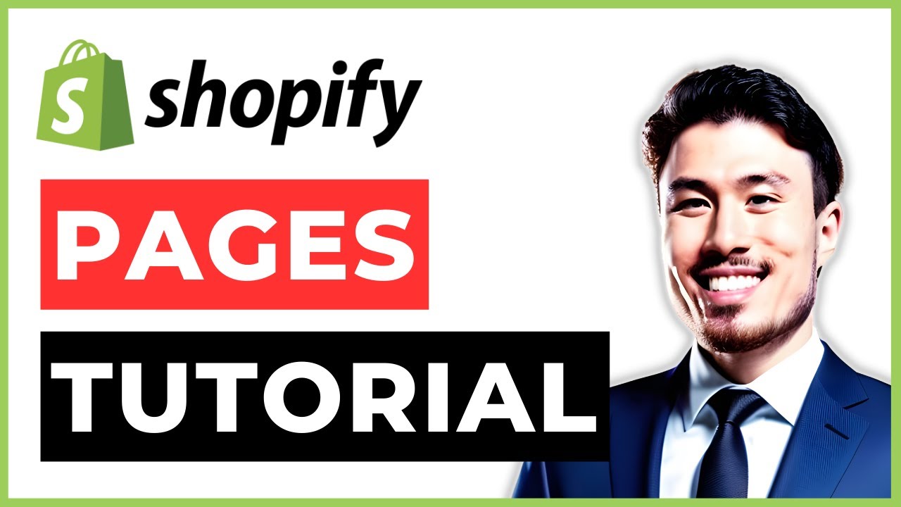 Shopify Pages Tutorial: Step By Step Shopify Pages. - YouTube