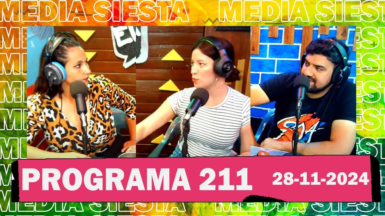 #MediaSiesta - Programa 211 (Jueves, nos visita Patricia Gomez /la chica del noti) - YouTube