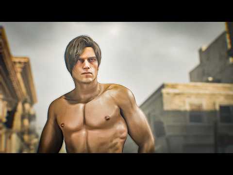 Resident Evil 9 Requiem Full Game but Leon is shirtless