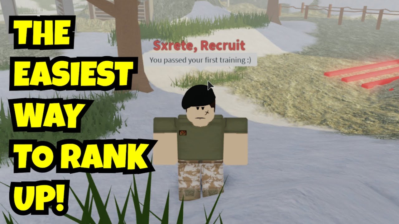 How to pass a Basic Training (Roblox) - YouTube