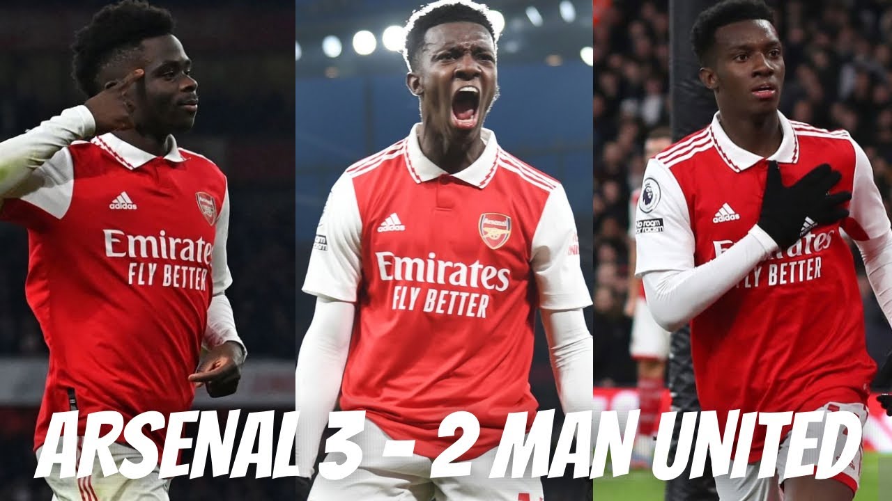 Arsenal vs Manchester United HIGHLIGHTS🤩Arsenal 3 - 2 Man U🔥Arsenal ...