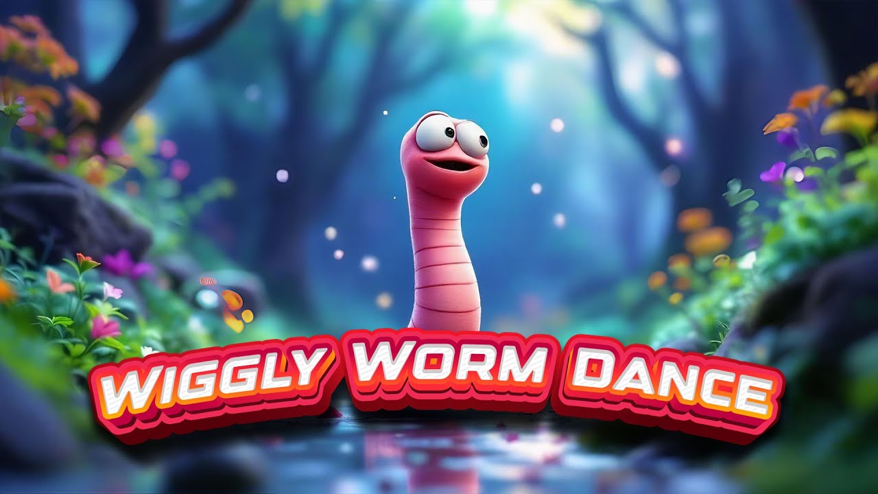 Wiggly Worm Dance - Fun Movement Song for Kids | Interactive Dance ...