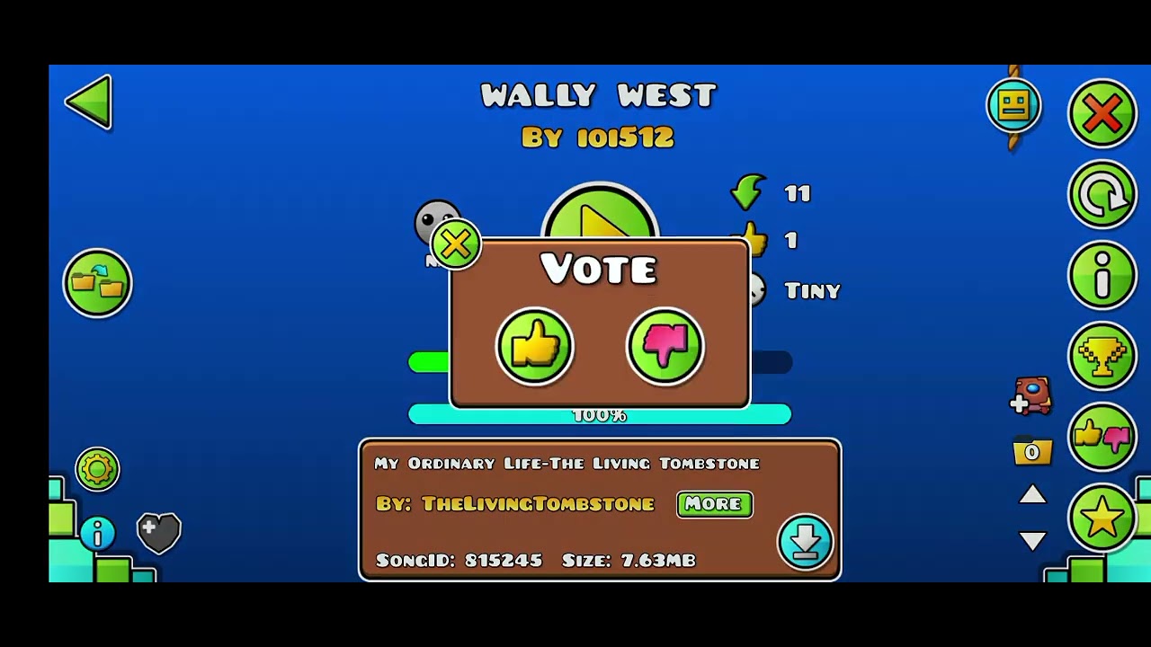 me playing random levels in geometry dash - YouTube