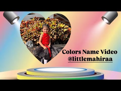 Mahira’s Color Adventure! 🌈 Watch as she explores and names beautiful ...