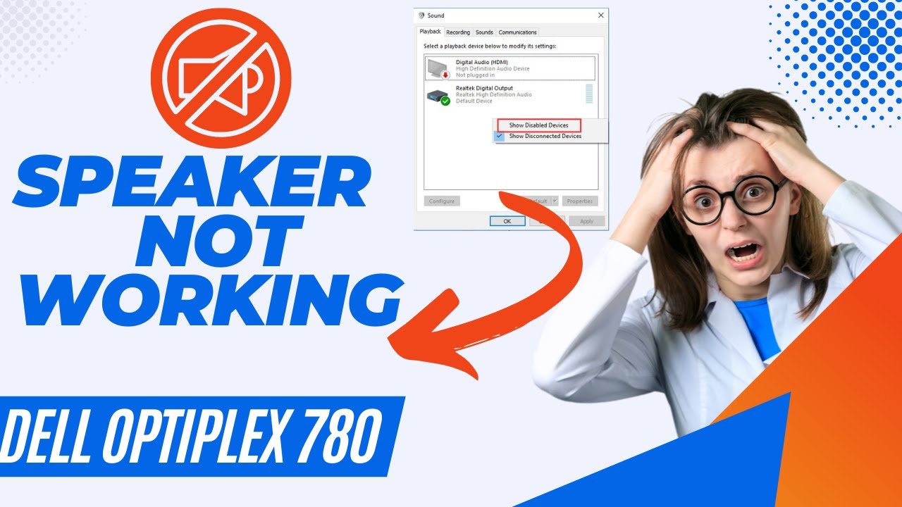 Dell Optiplex 780 Internal Speaker Not Working, - YouTube