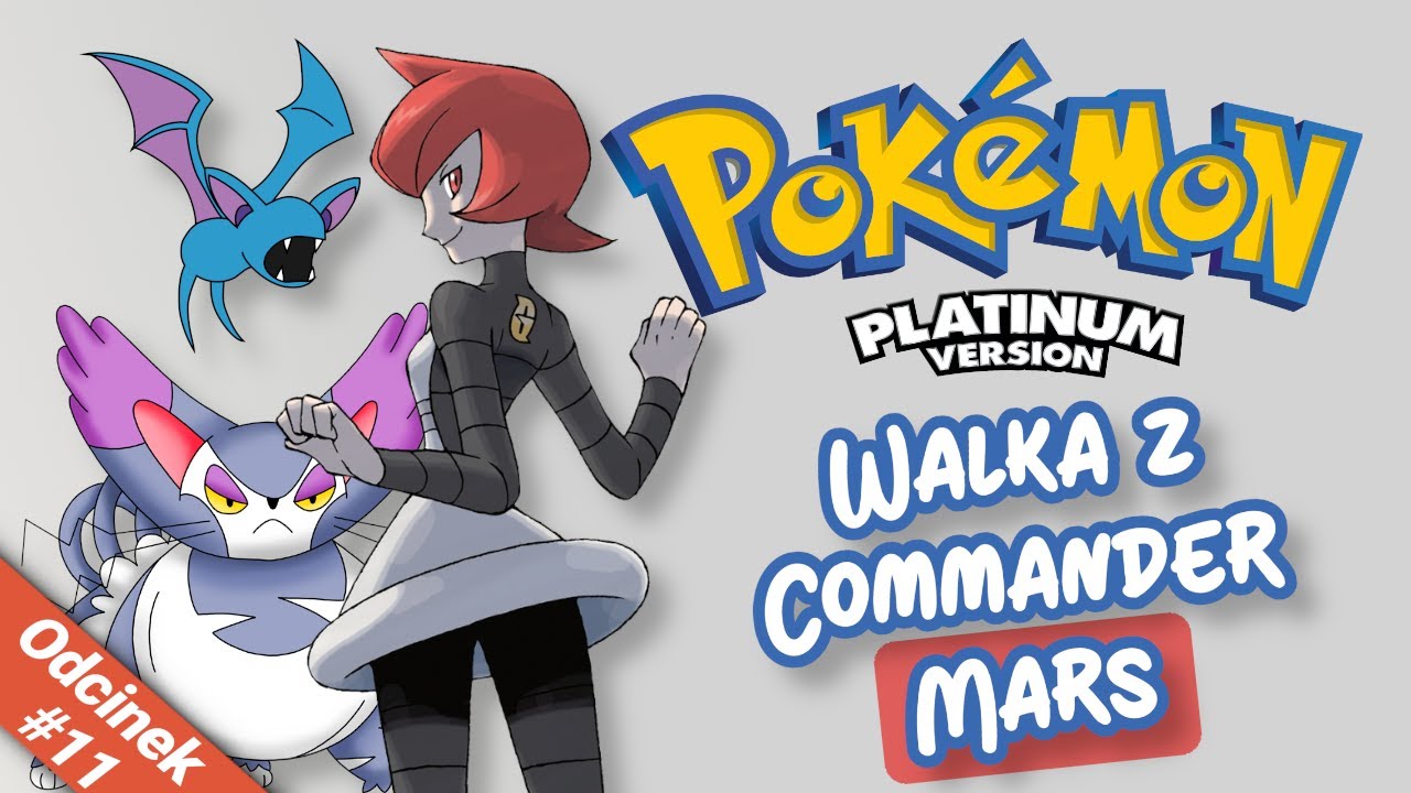 [PL]Pokemon Platinum - Odcinek 11: Walka z Commander Mars - YouTube