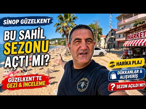 🇹🇷 Güzelkent Sahil ve Plajı ne Durumda? Sezonu açıldı mı? Sinop Türkeli 🙋