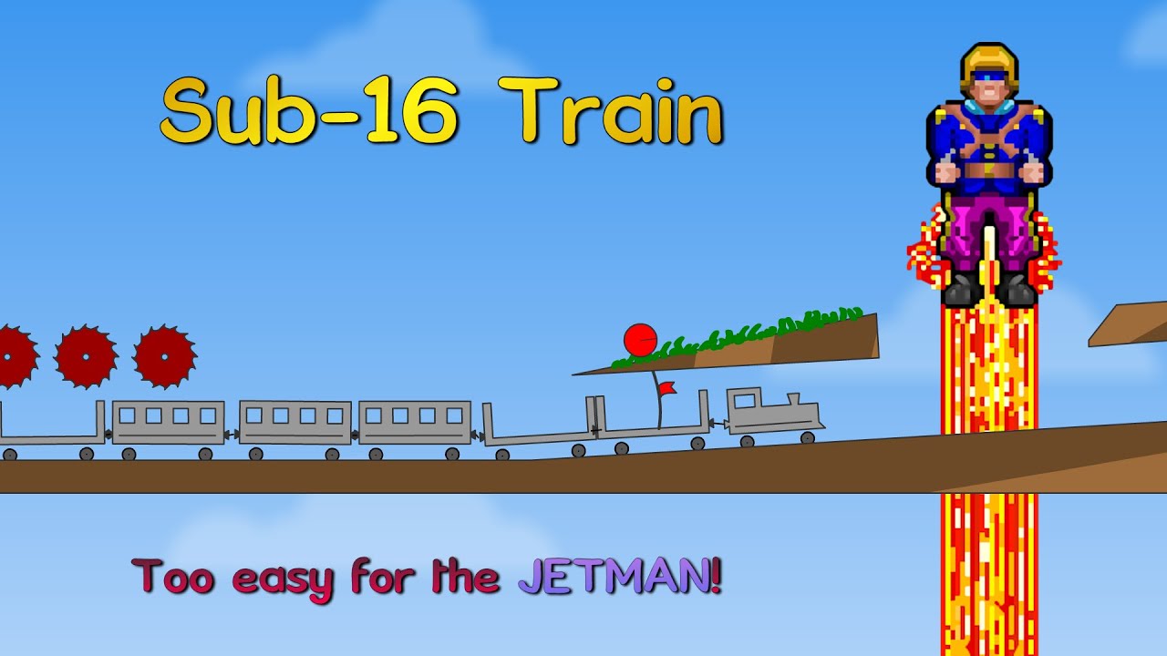 Red Ball: Sub-16 Train Is EASY! - YouTube