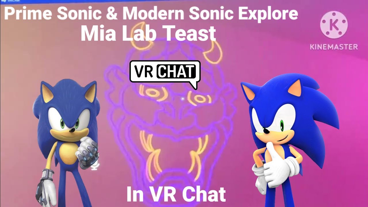 Prime Sonic & Modern Sonic Explore Mia Lab Teast (Sonic VR Chat) - YouTube