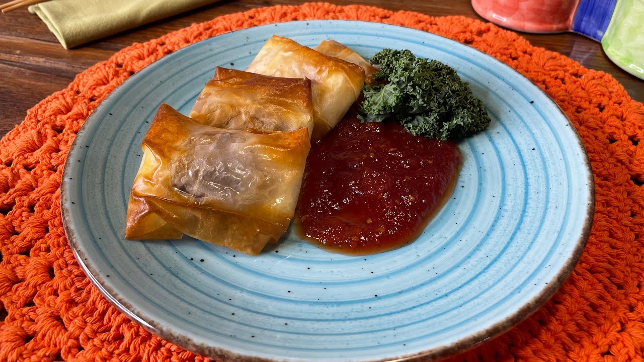 BRICK DE PASTA FILO Y BRIE | facil y rapido | SOLO 4 INGREDIENTES ...