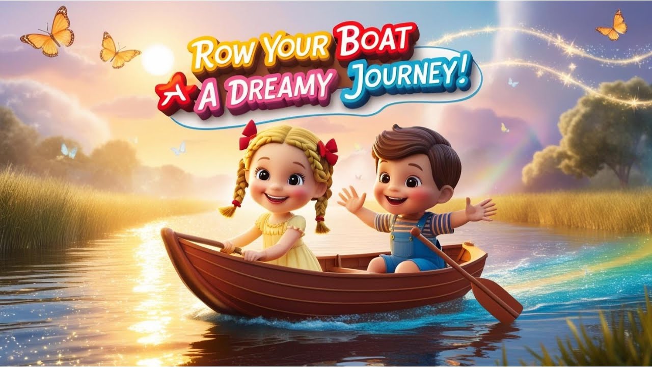 Row Row Row Your Boat | Nursery Rhyme | Fun Skills Music - YouTube