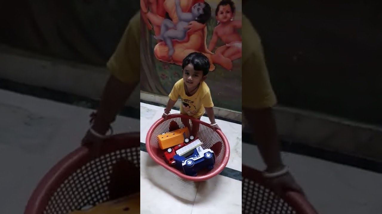 Rugved 💖 ला आठवली माशांची टोपली | Happy Rugved - YouTube